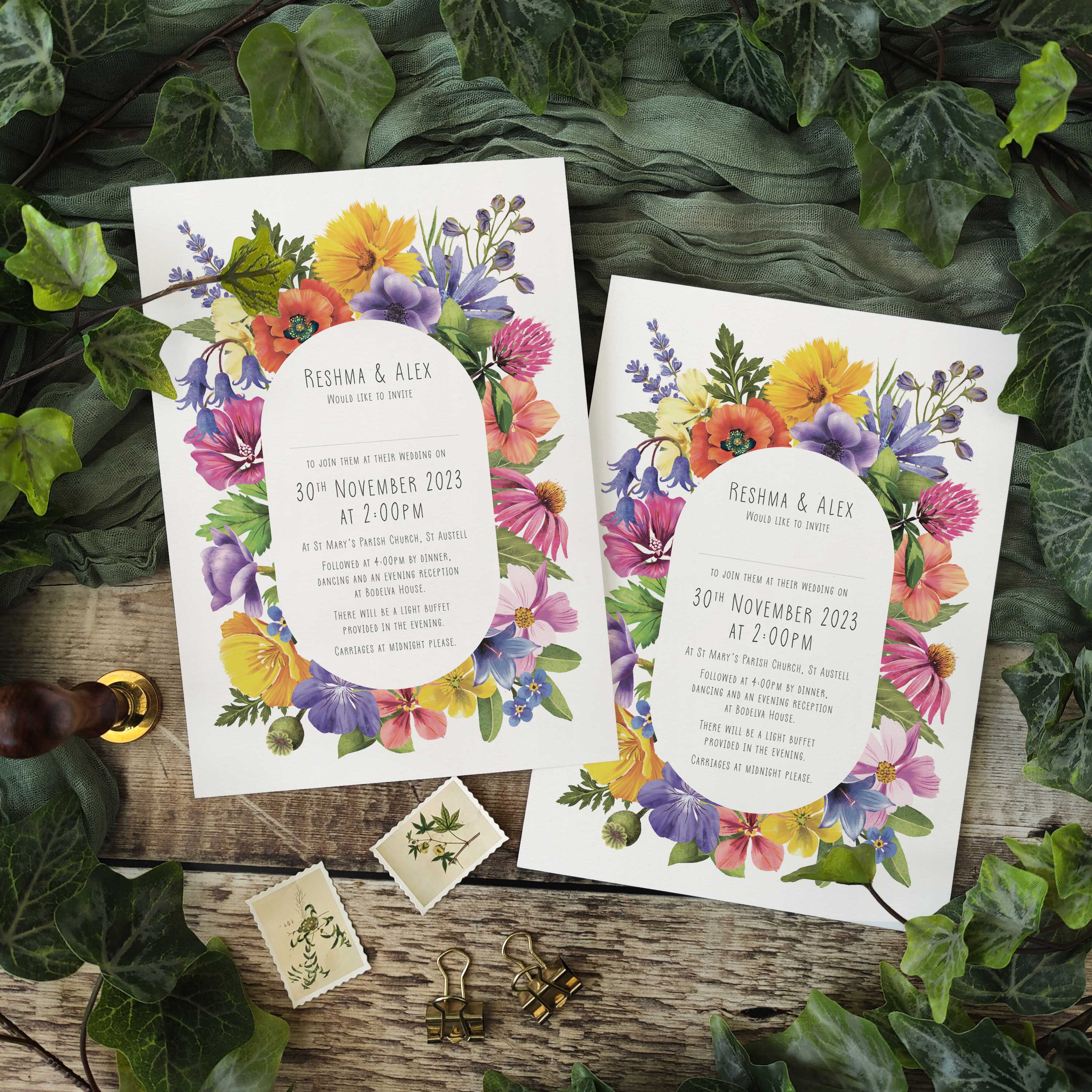 Colourful Flowers Collection – Paper Willow